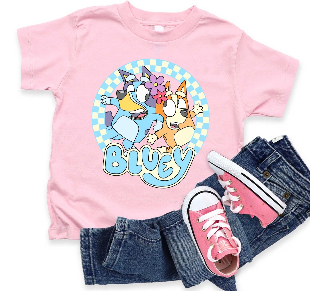 Bluey Flower PNG, Bluey Floral Png, Bluey and Bingo Png, Floral Bluey ...