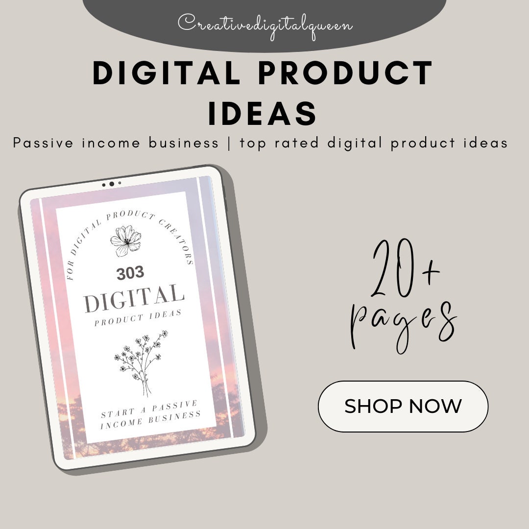 303 Top Digital Product Ideas Digital Planner Digital - Etsy