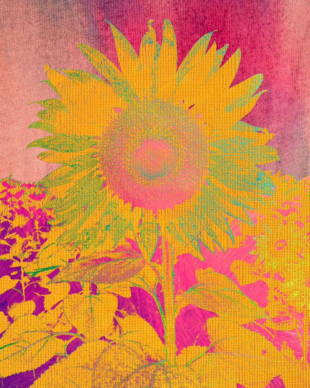 Embrace the Radiance sunflower Downloadable Digital Art / Digital ...