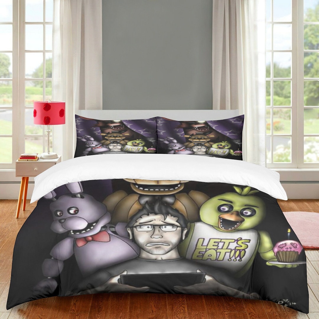 Five Nights Freddy FNAF 3 Pcs Beddingscustomized DIY Bedroom - Etsy Five Nights Freddy FNAF 3 Pcs Beddingscustomized DIY Bedroom - Etsy