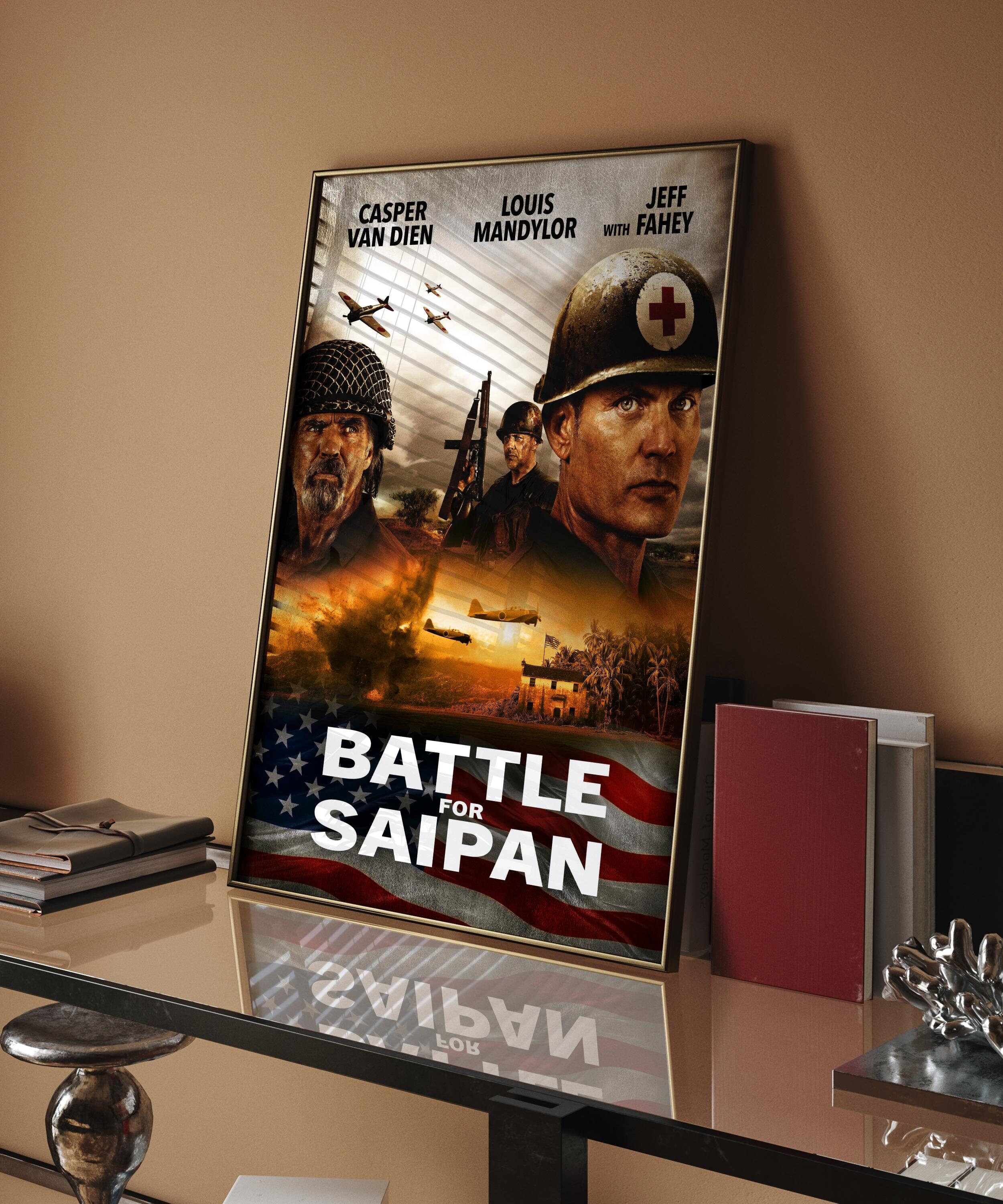 Battle for Saipan Movie Poster for Wall Art - Etsy
