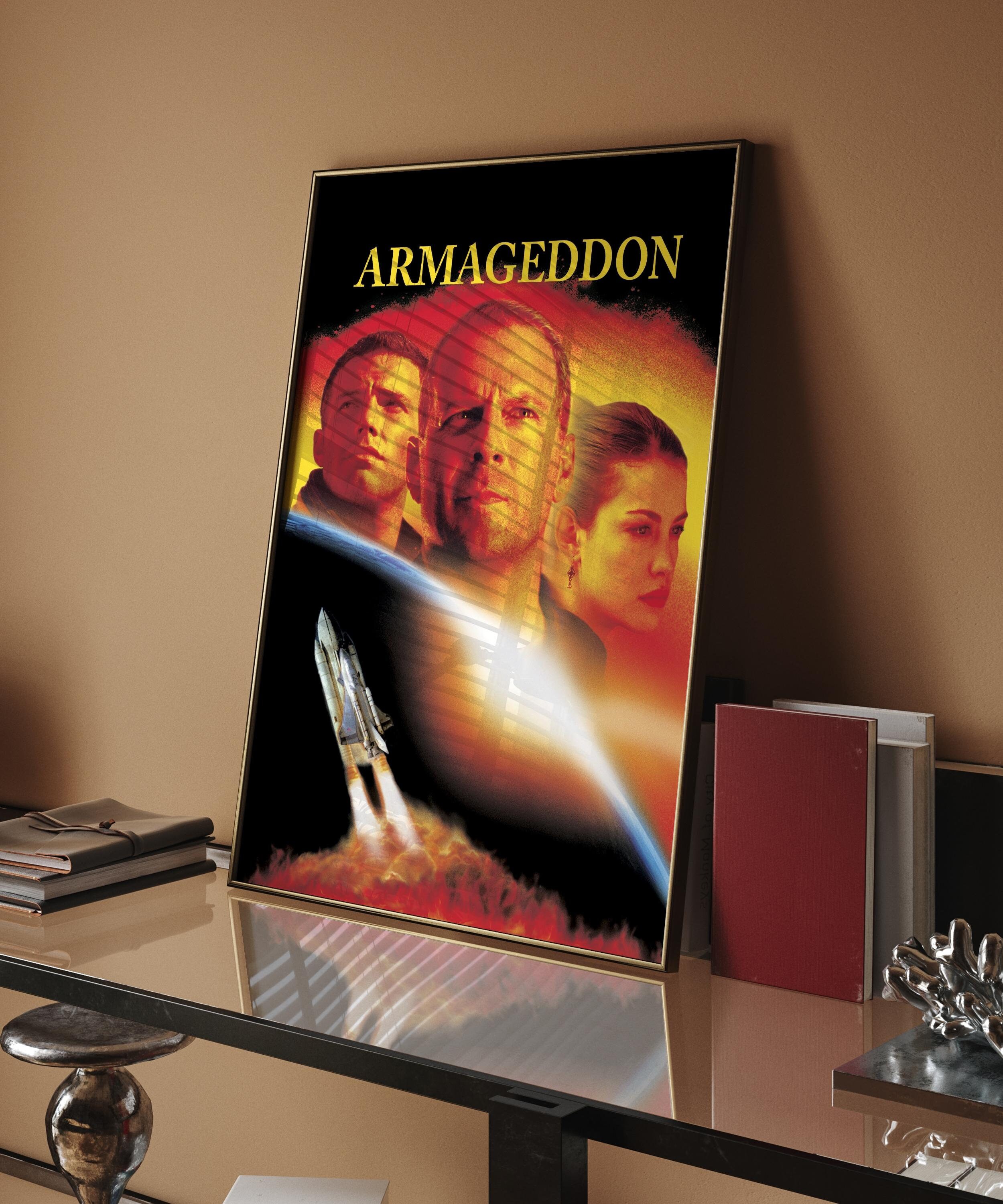 Armageddon Movie Poster for Wall Art - Etsy