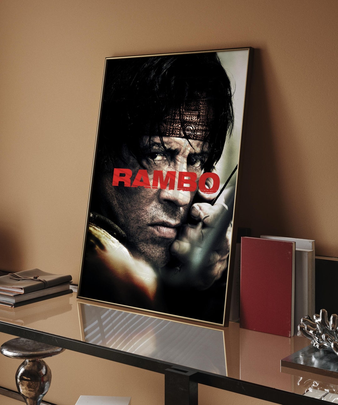 Rambo Movie Poster for Wall Art - Etsy