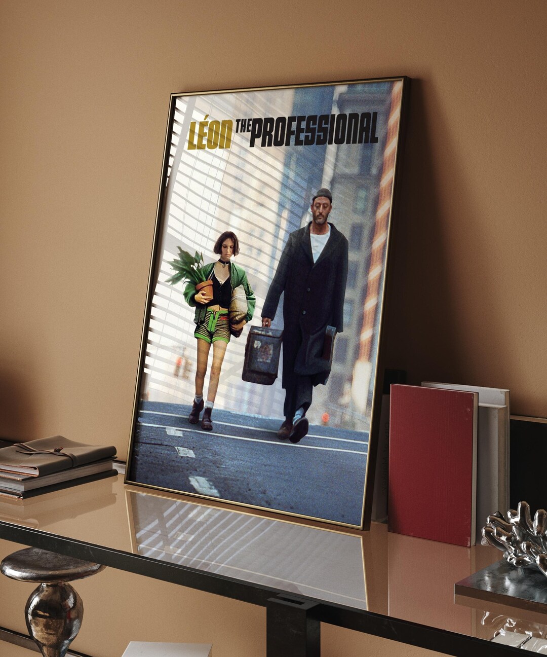 Léon: the Professional Movie Poster for Wall Art - Etsy