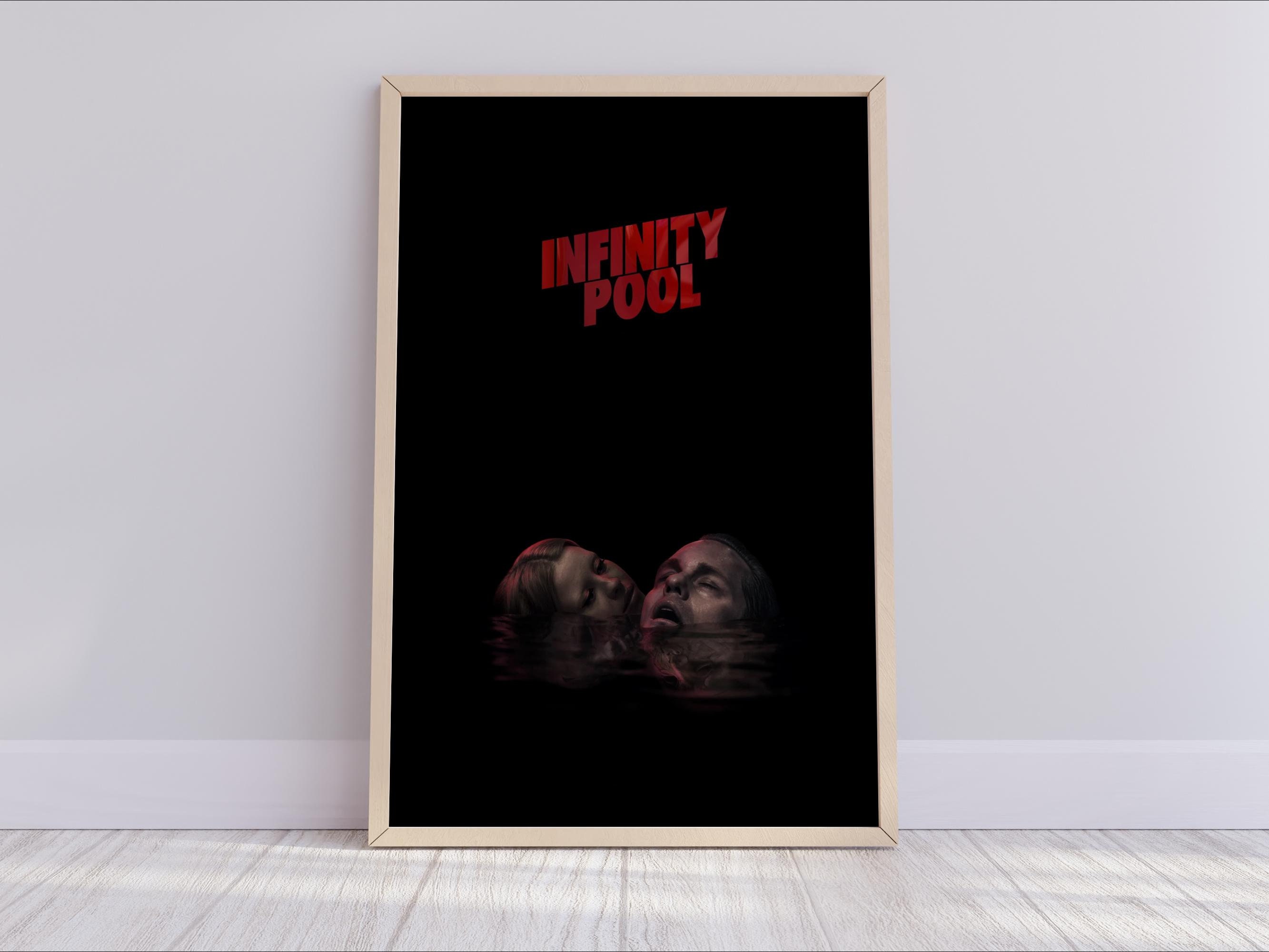 Infinity Pool Poster, Piscina Infinita Horror Film Halloween Film ...