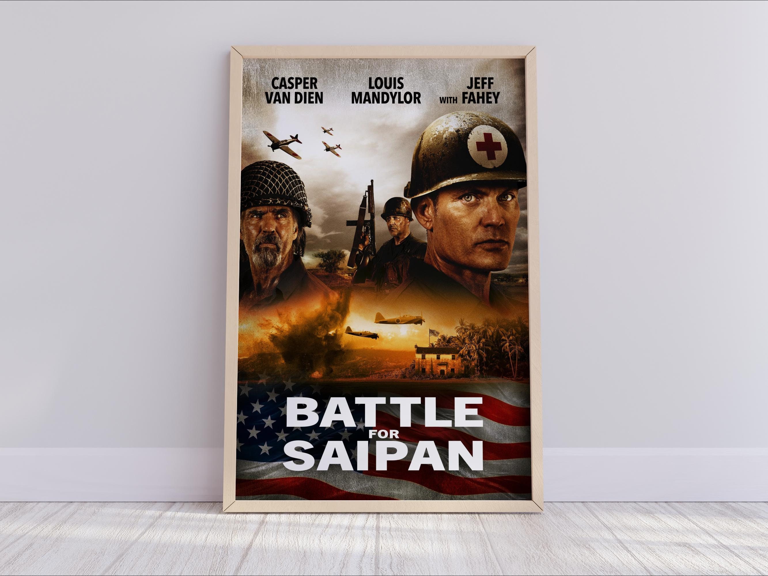 Battle for Saipan Movie Poster for Wall Art - Etsy