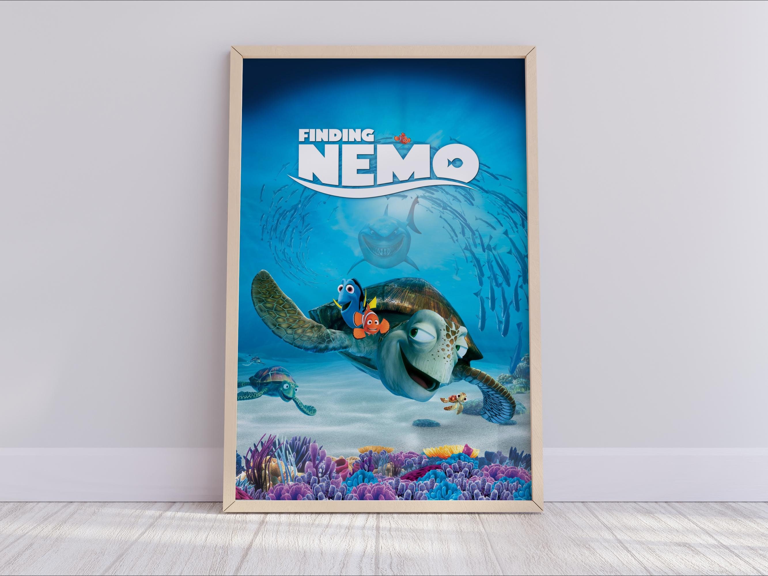 Finding Nemo Movie Poster for Wall Art - Etsy
