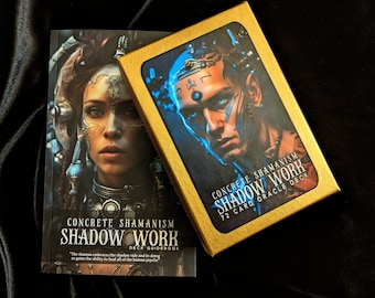 Concrete Shamanism Shadow Work Deck and Guidebook, DELUXE GOLD BOX ...