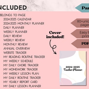 Teacher Planner 2024-2025 Classroom Planner Classroom Organisation ...