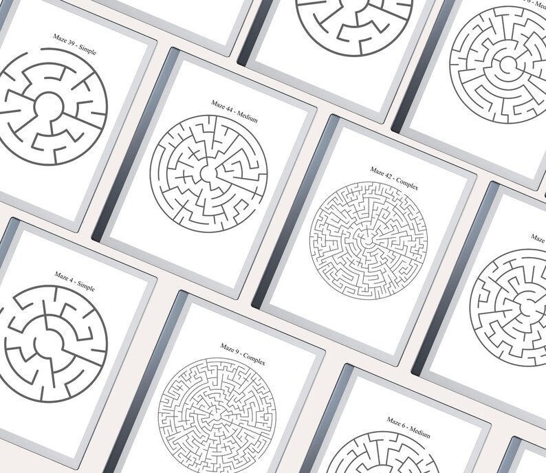 Circle Mazes Remarkable Templates Remarkable 2 Puzzles RM2 Template ...