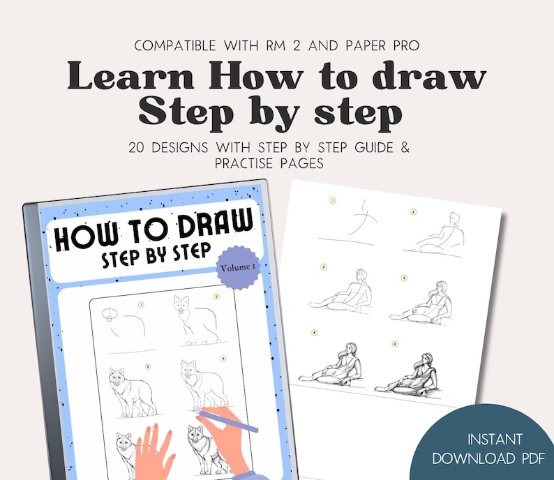 Learn How to Draw for Remarkable Devices Template Remarkable 2 ...