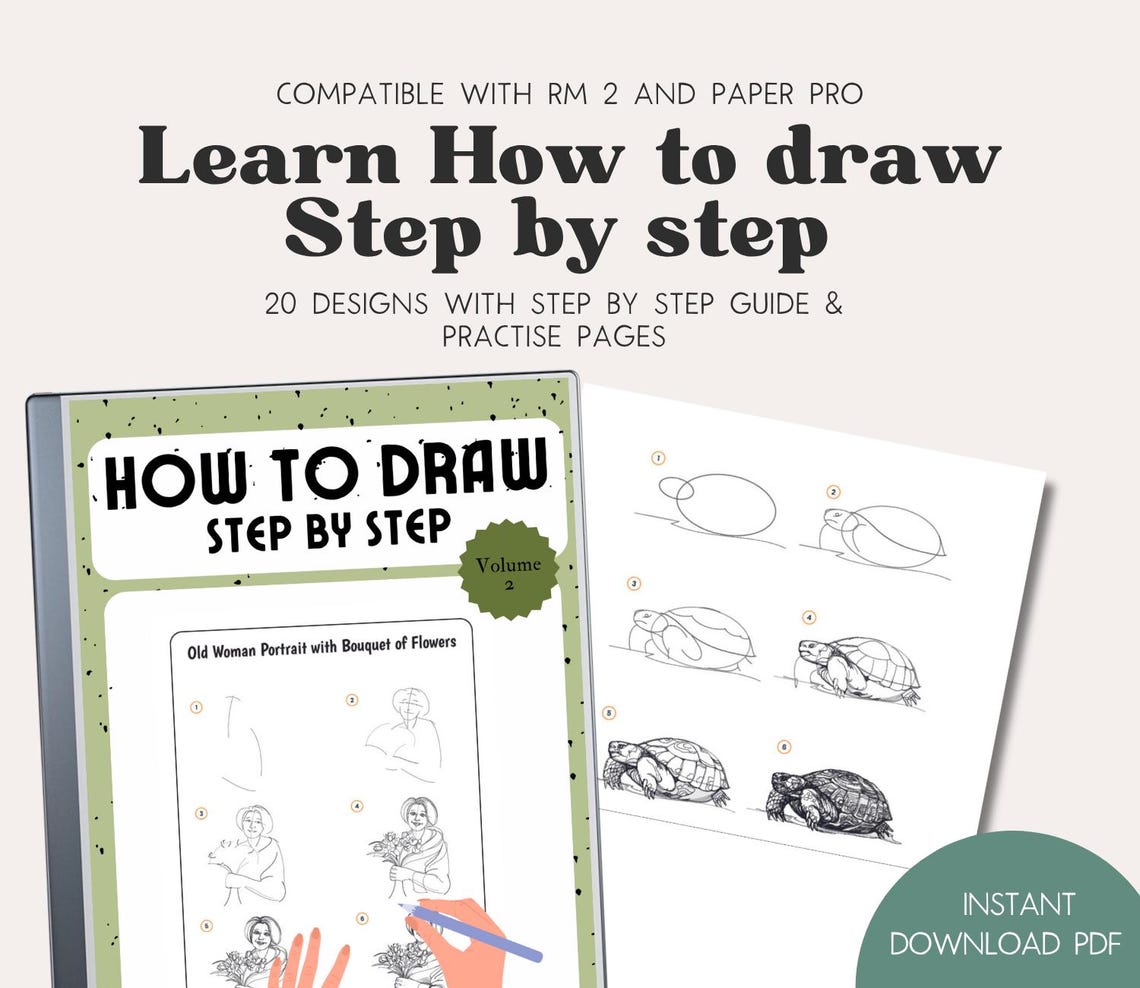 Learn How to Draw for Remarkable Devices Template Remarkable 2 ...
