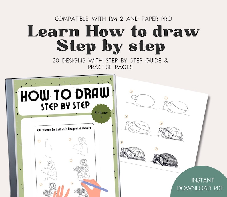 Learn How to Draw for Remarkable Devices Template Remarkable 2 ...