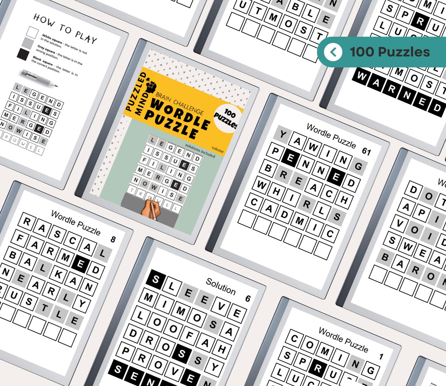 Wordle Puzzle for Remarkable Move Templates Compatible With the ...