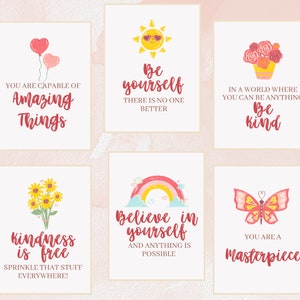 Inspirational Classroom Decor Bundle Classroom Printables Inspirational ...