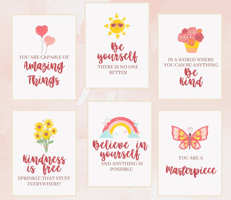 Inspirational Classroom Decor Bundle Classroom Printables Inspirational ...