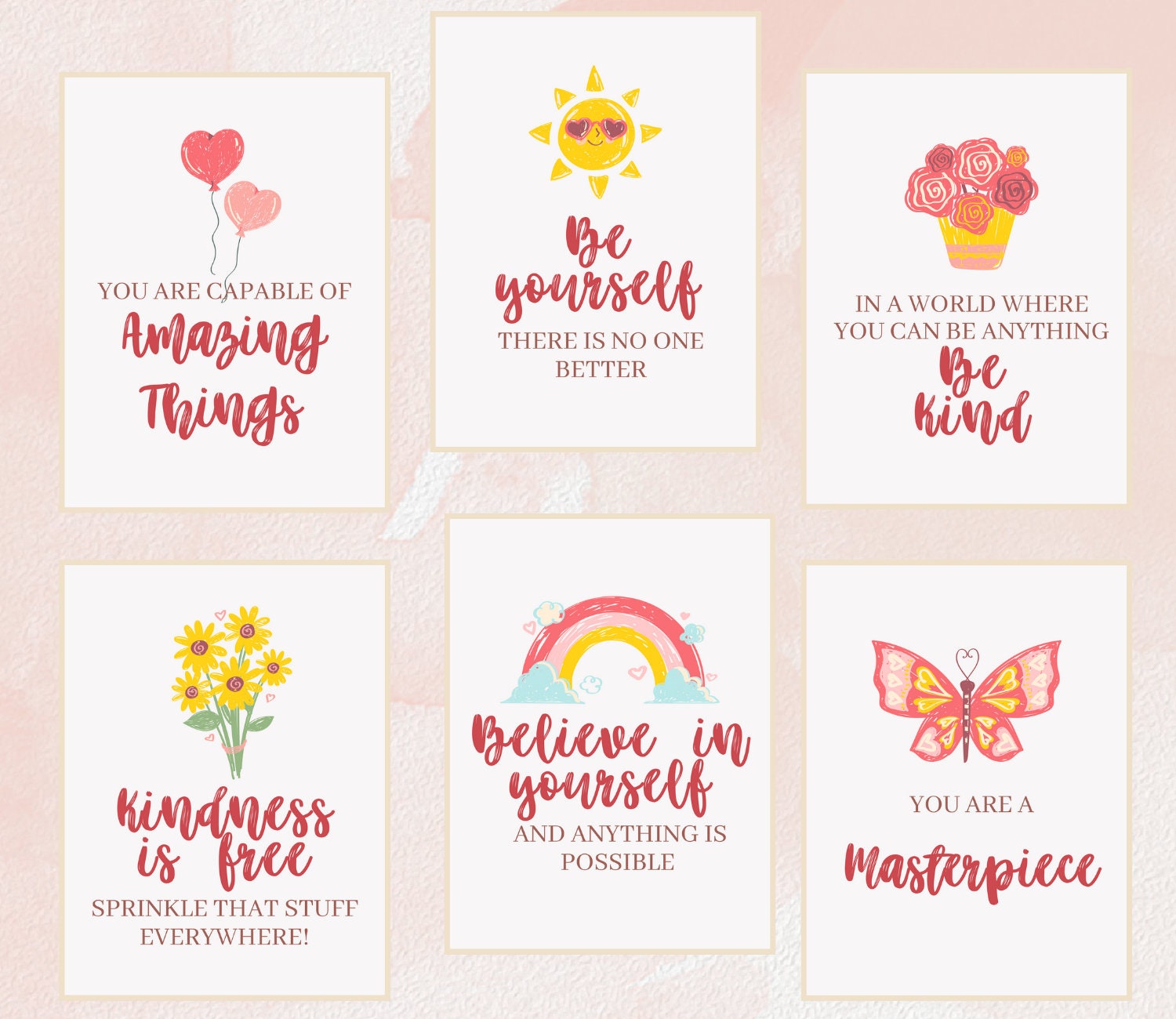 Inspirational Classroom Decor Bundle Classroom Printables Inspirational ...