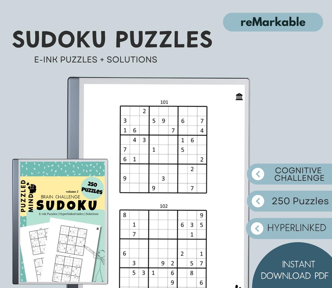 Remarkable Template Sudoku Puzzles Remarkable 2 Number Puzzles RM2 ...