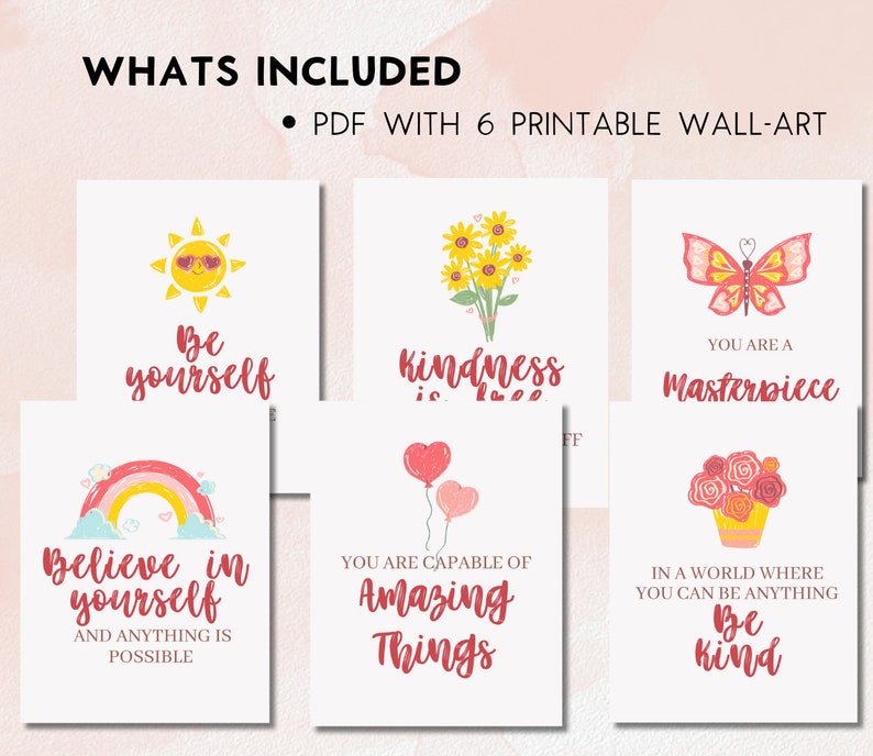 Inspirational Classroom Decor Bundle Classroom Printables Inspirational ...