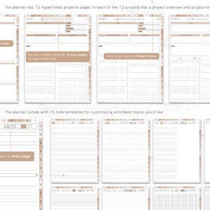 All in One 2025 Life Planner Remarkable Agenda 2025 Remarkable Template ...