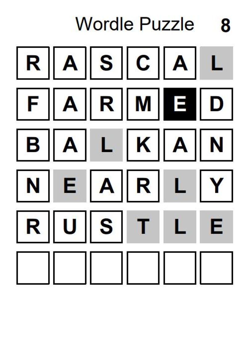 Supernote Wordle Puzzle Supernote Templates Nomad Manta Template 2026 E ...
