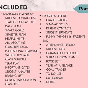 Teacher Planner 2024-2025 Classroom Planner Classroom Organisation ...