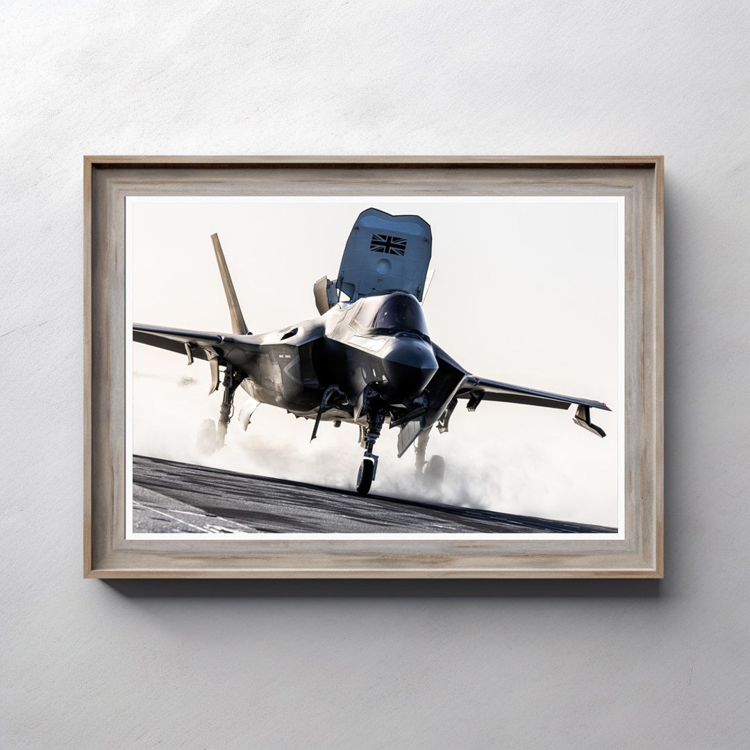 F-35 Lighting Military Aircraft Raf FINE ART PRINT Picture - Etsy