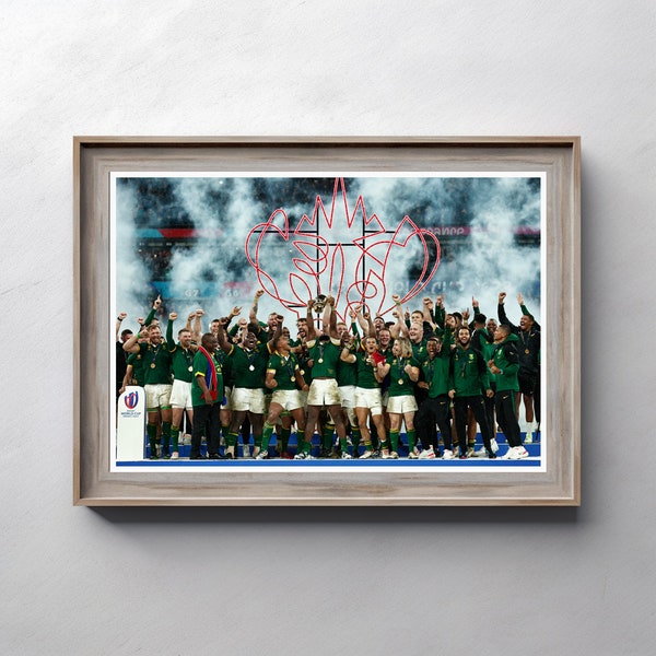 World Cup Rugby Poster 2023 - Etsy