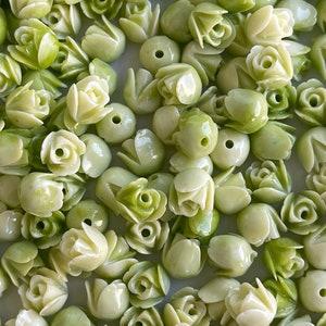 20pcs Pakalana Flower Beads, US Tariffs Included, E277 - Etsy