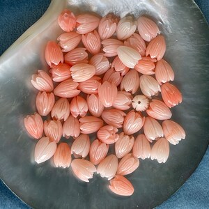 20pcs Hawaiian Pikake Beads, Hawaii Jasmine Flower Loose Beads, Island ...