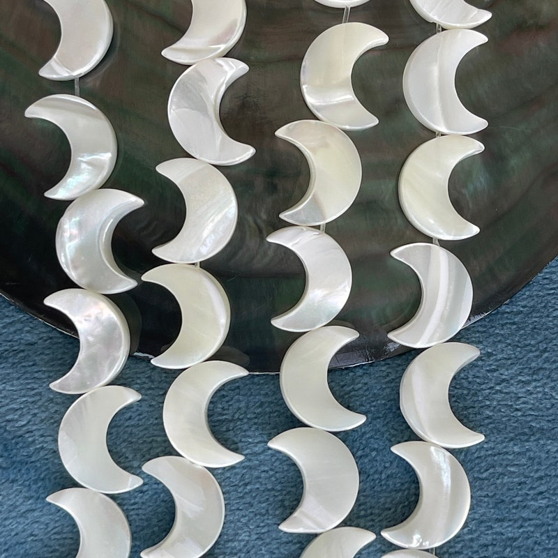 Moon Beads - Etsy