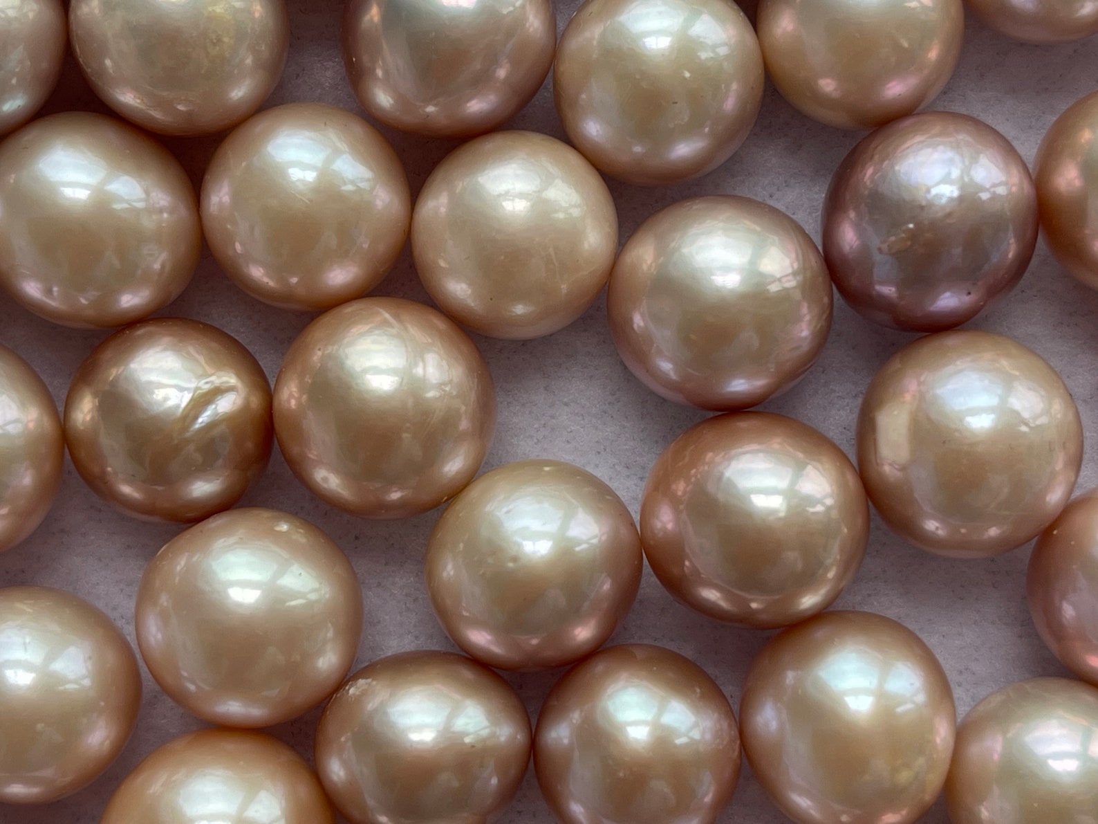 12-13mm Lavender Edison Pearl, Round Freshwater Pearl,e004 - Etsy