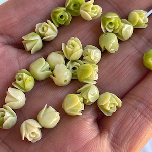 20pcs Pakalana Flower Beads, US Tariffs Included, E277 - Etsy