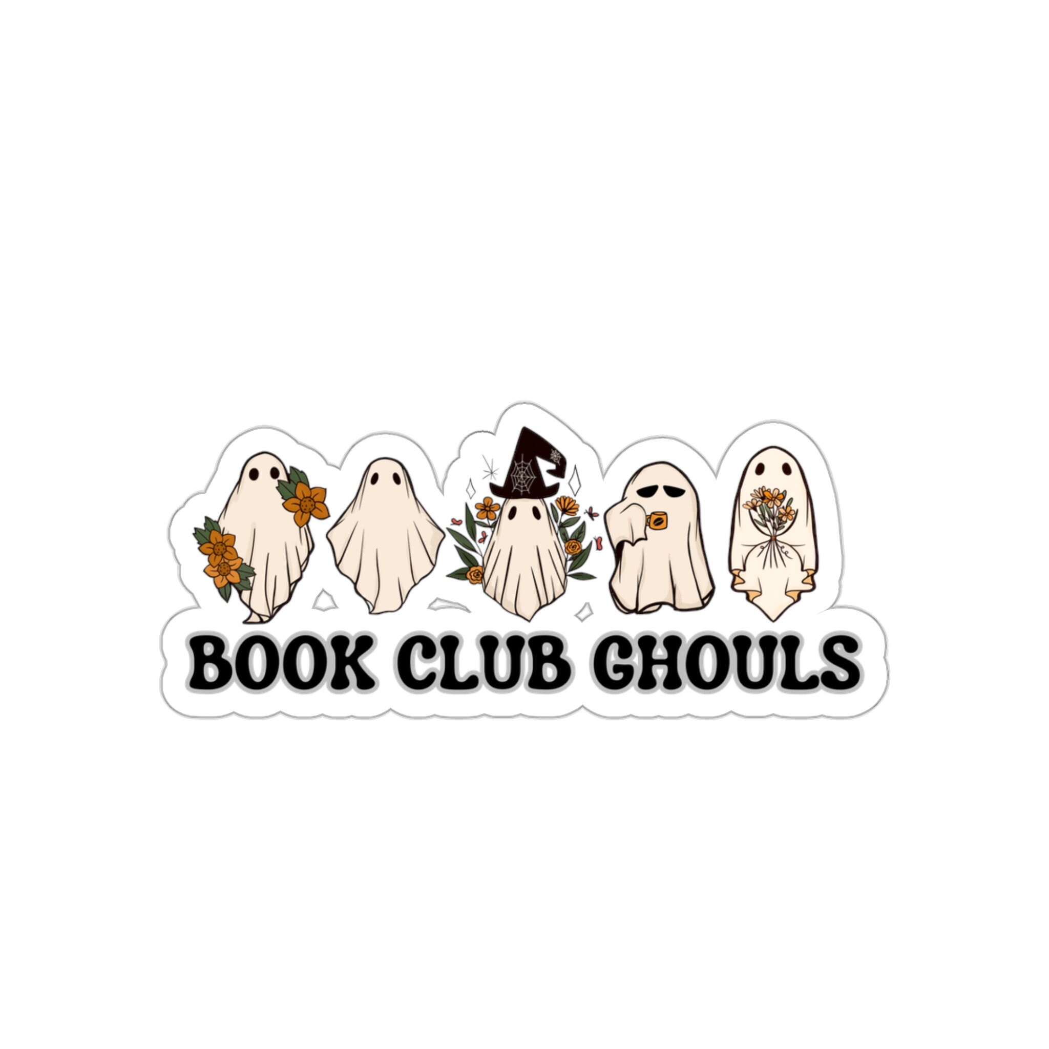 Ghost Vinyl Sticker Spooky Season Stickers Cute Boo-sheet Ghost Pun ...