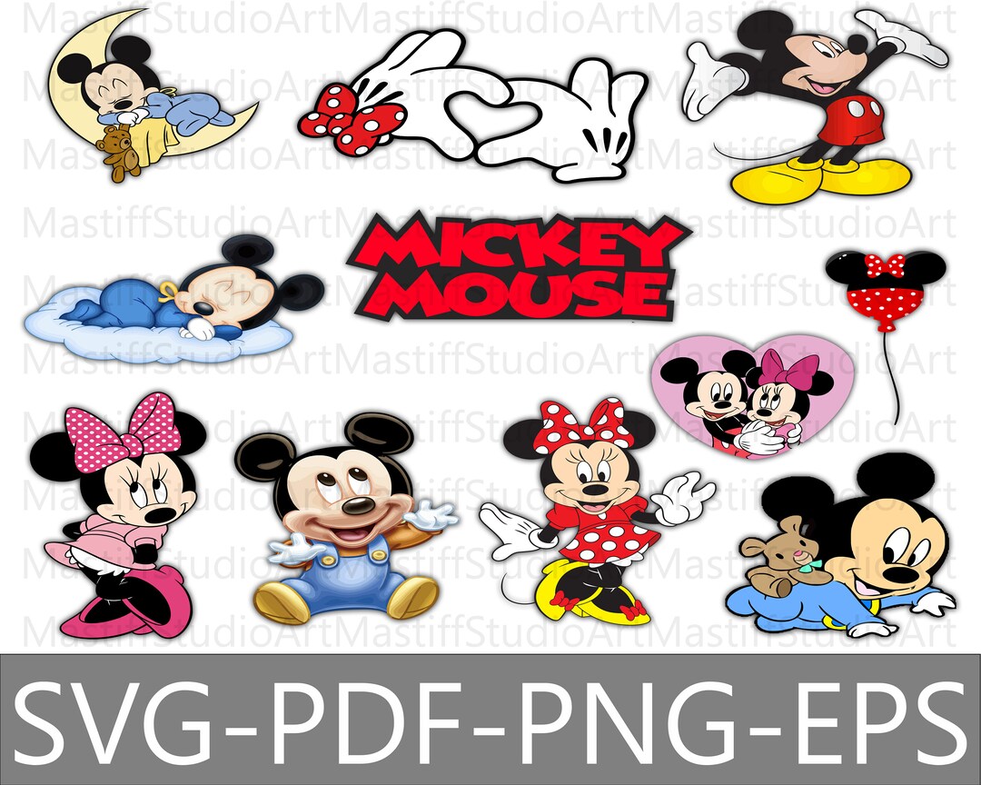 Cartoon SVG Cartoon Vector Mouse SVG Mouse Vector Cartoon - Etsy