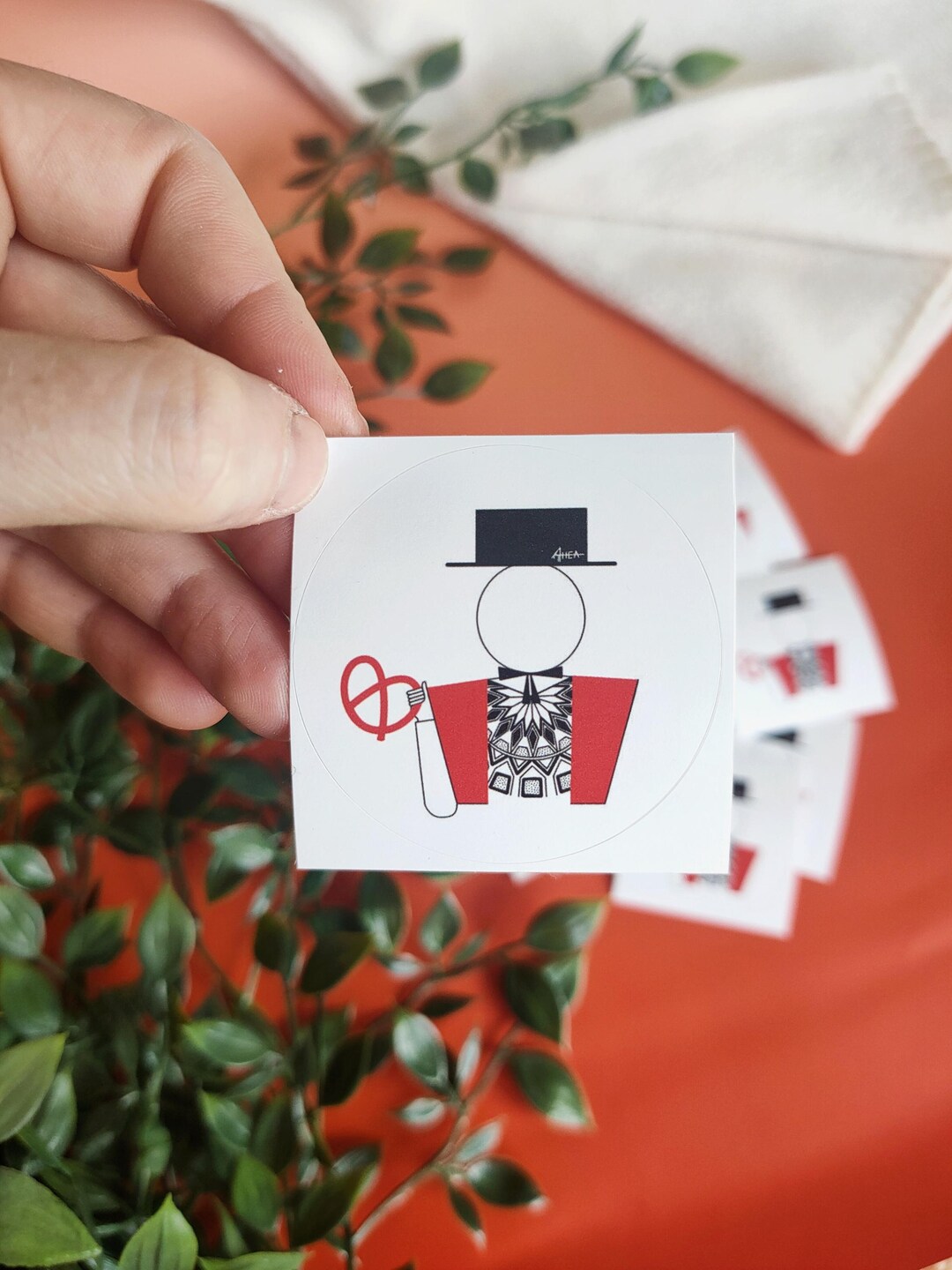Alsatian Sticker Set - Round Sticker - Symbol of Alsace - Etsy