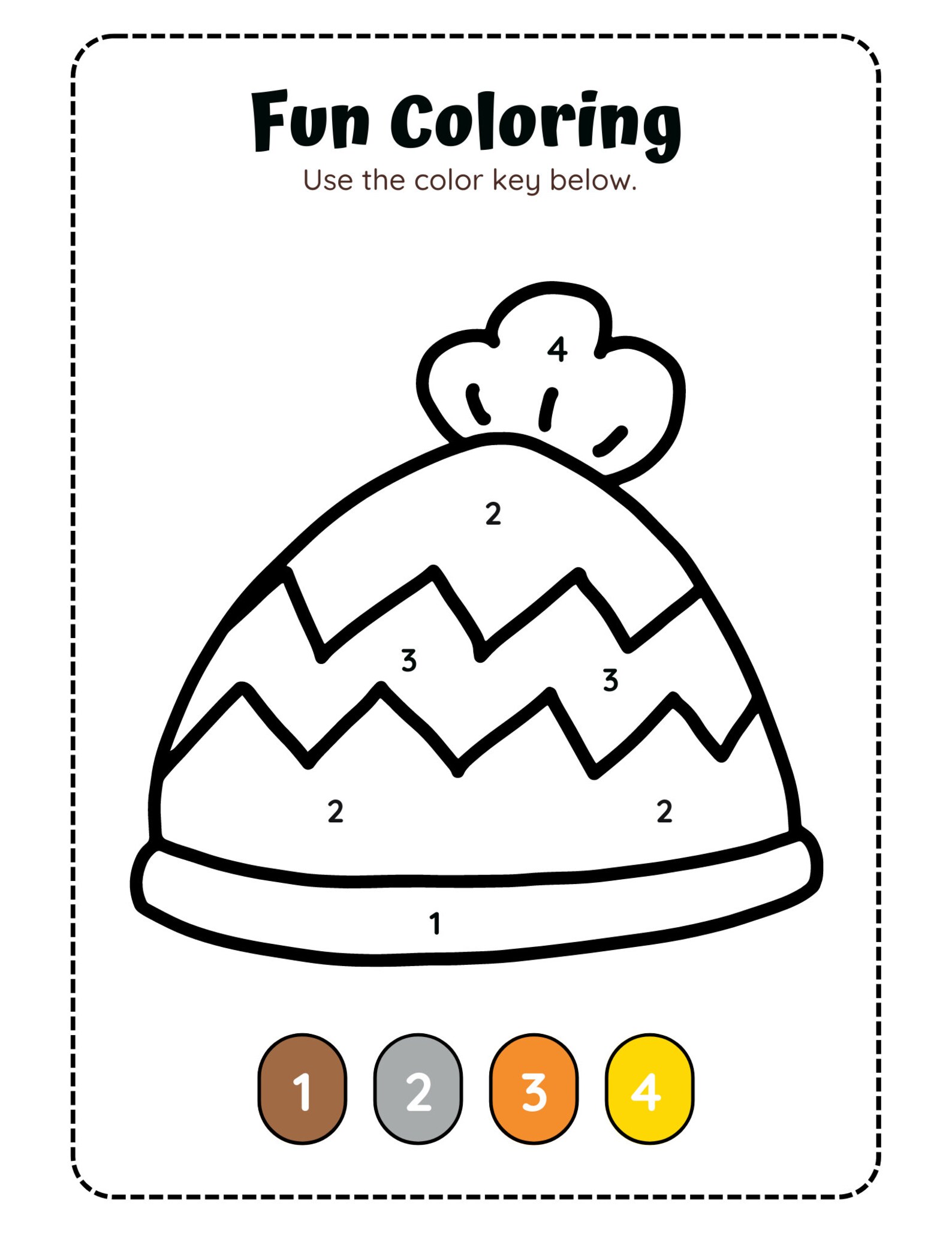 Color by Number Printable, Color Recognition Worksheets (digital ...