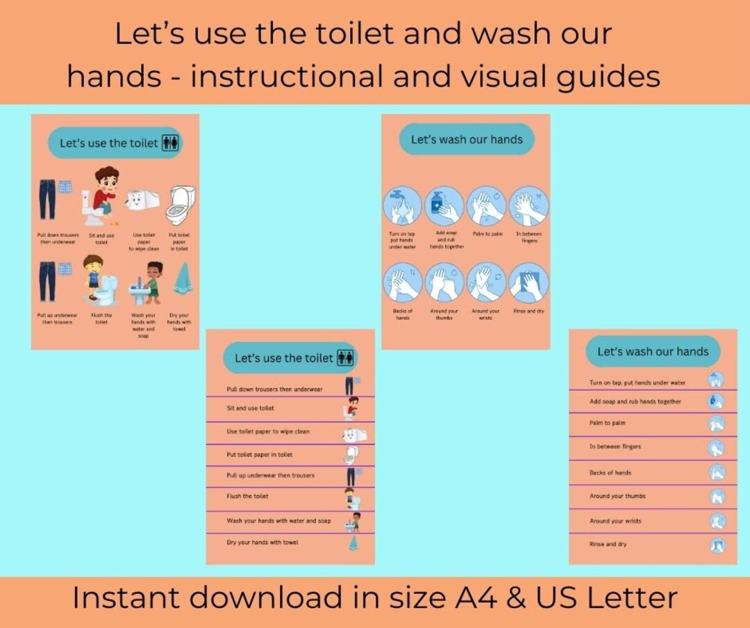 Children's Visual Support in Using the Toilet and Hand Washing ...