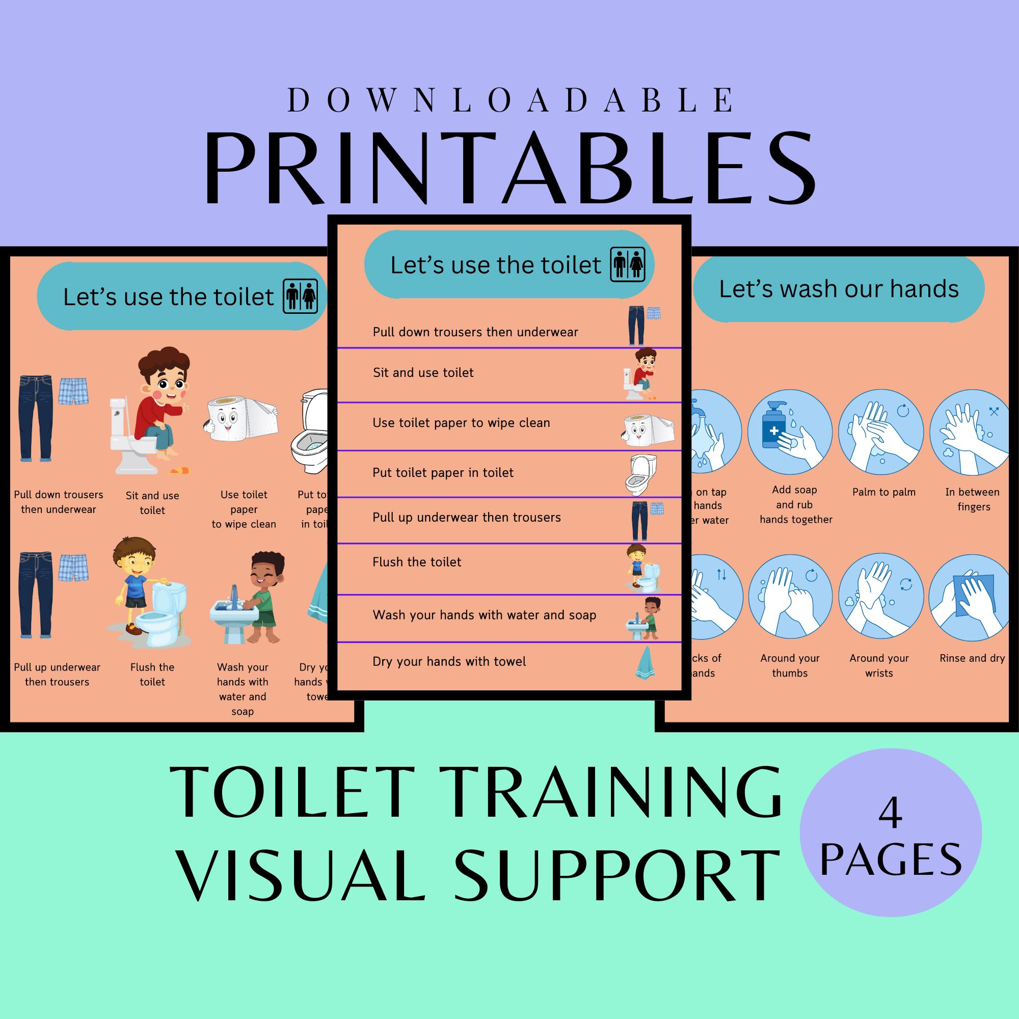 Children's Visual Support in Using the Toilet and Hand Washing ...
