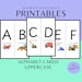 Vehicle Alphabet Flash Cards: Uppercase Letter Recognition (digital ...
