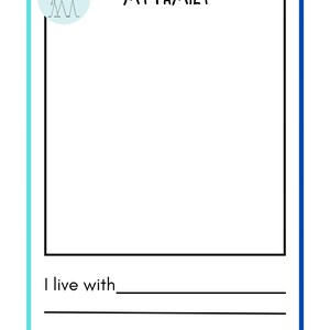 My First Planner, Children's Planner, Kids Planner, Digital Product ...