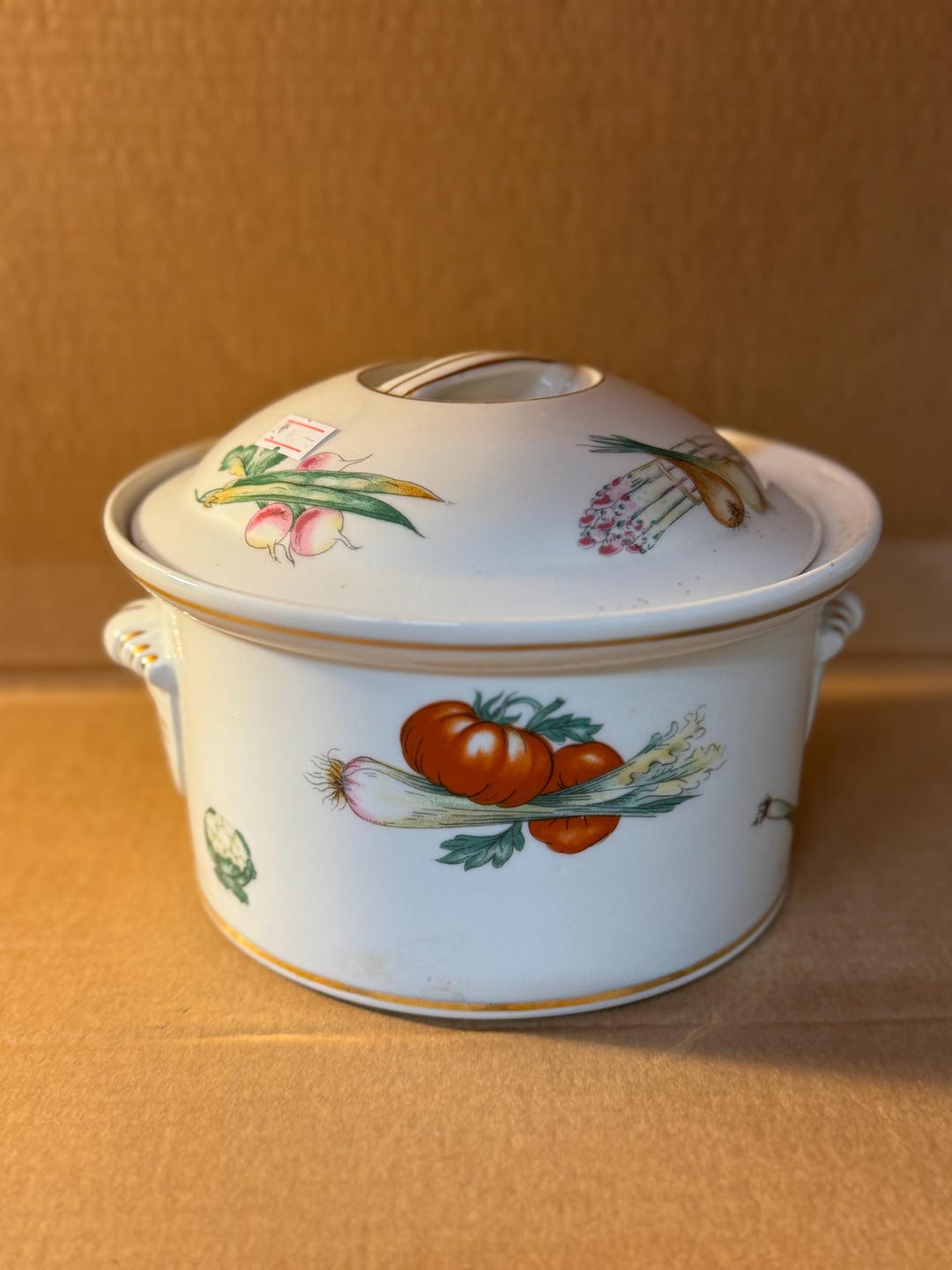 L.lourioux 'le Faune' Fireproof Porcelain Cooking Pot With Lid - Etsy
