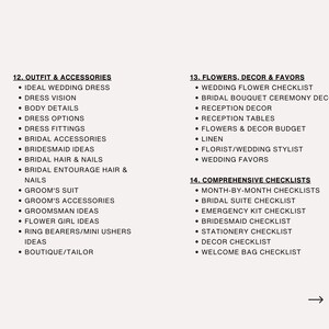 Digital Wedding Planner: 140-page Template, Editable in Canva - Etsy