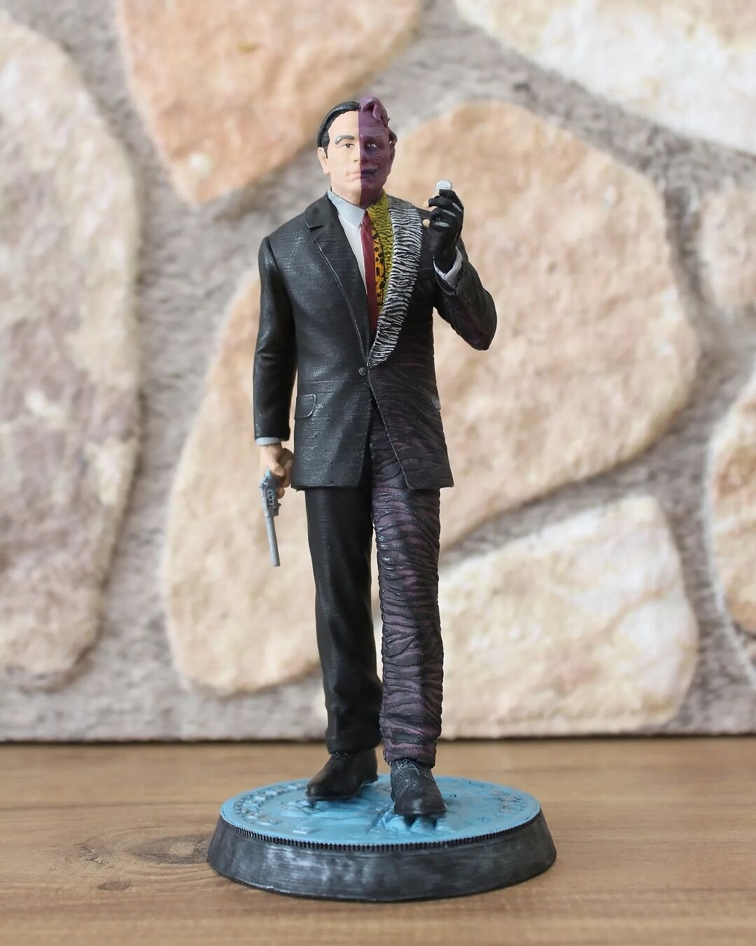 Two Face Figure 7.87 Inch 20cm Custom Movie Figure Batman Figure Resin ...
