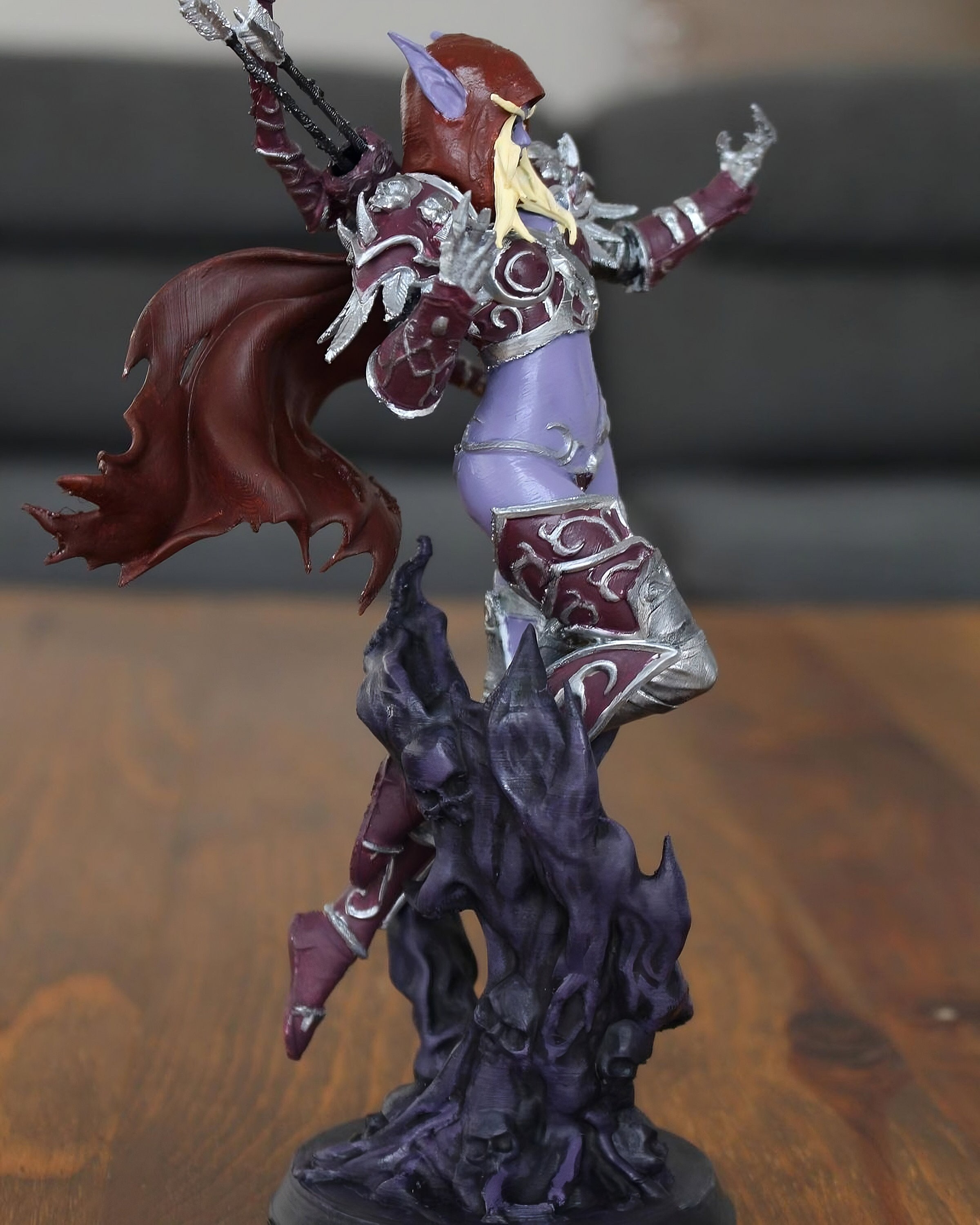 9.84 Inch 25cm Custom Sylvanas Windrunner Action Figure Movie & Video ...