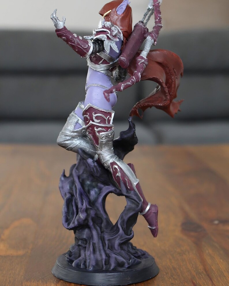 9.84 Inch 25cm Custom Sylvanas Windrunner Action Figure Movie & Video ...