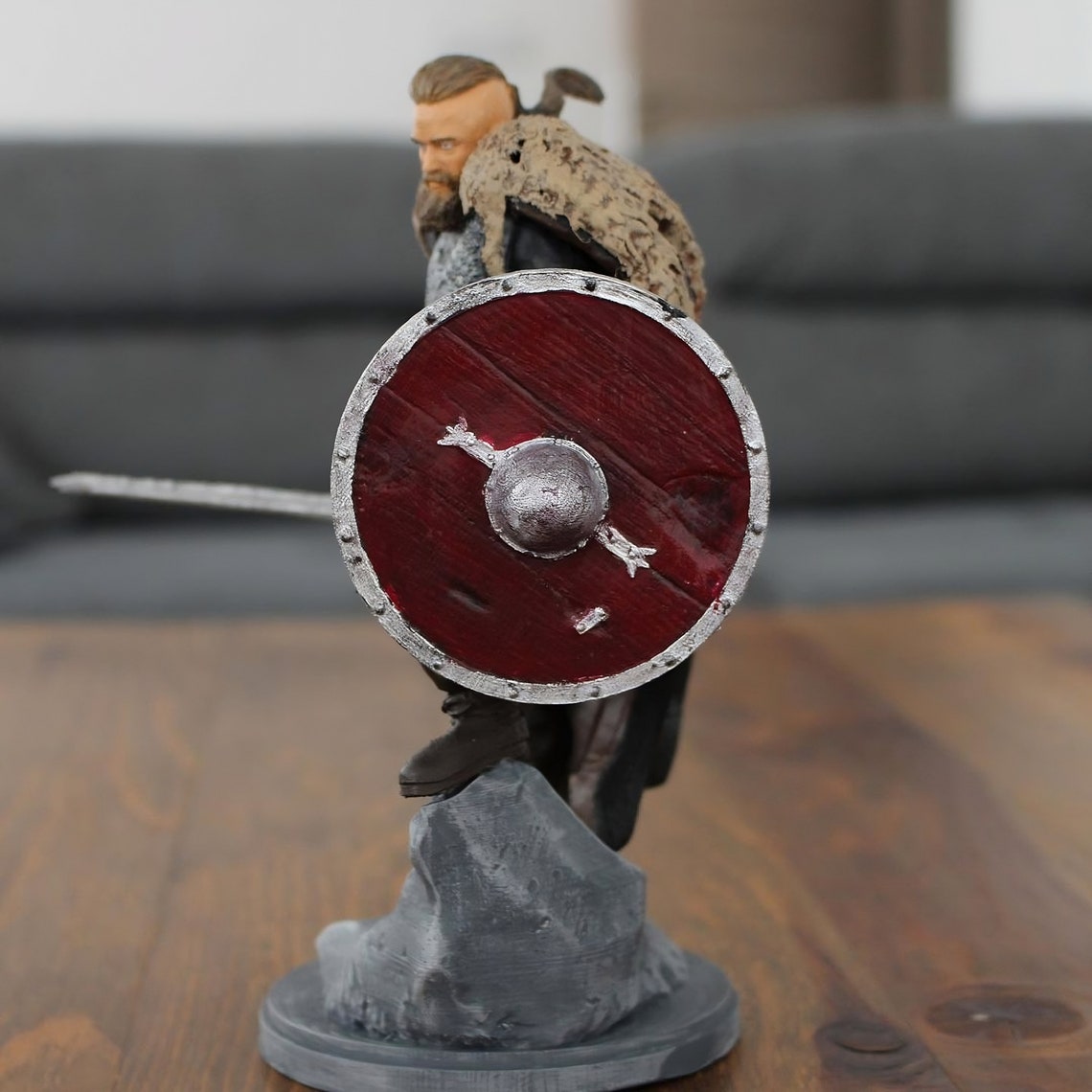 Resin 'ragnar Lodbrok vikings' Series Action Custom Figure 8.66 Inc 22 ...