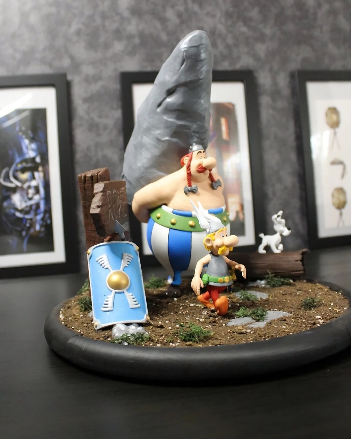 Asterix and Obelix Figures and Dioramas 25cm 9.84 Inches - Etsy