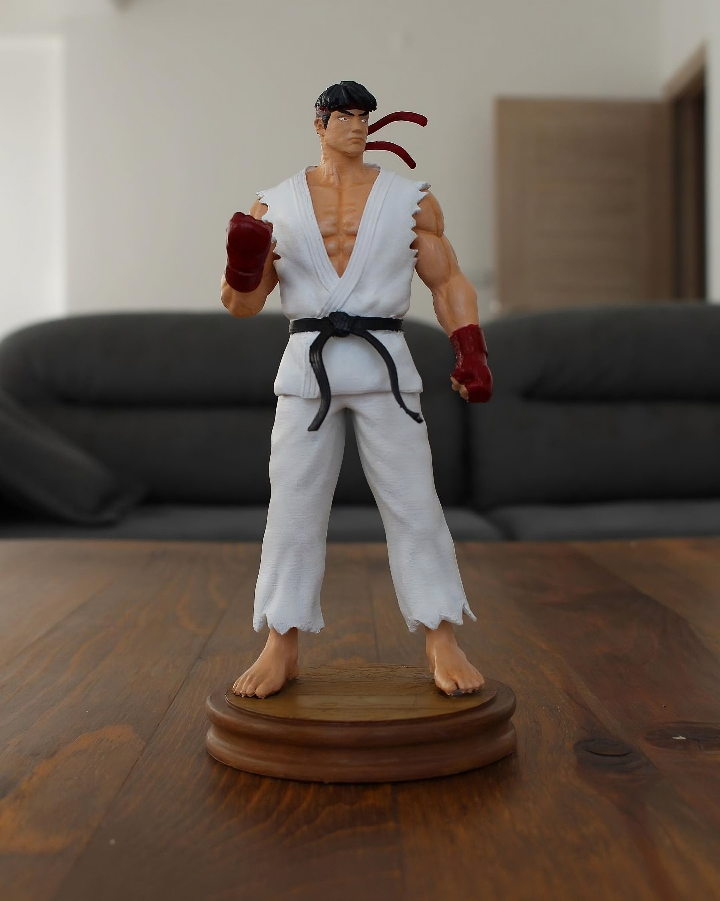 Ryu Figure, Street Fighter Figurine, 7.87 Inc20 Cm, Game Figurine ...