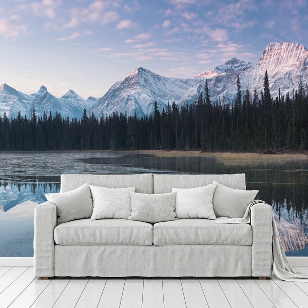 Mountain Wall Mural - Etsy